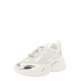 Steve Madden Sneaker 'Posses' Damen Gr&ouml;&szlig;e 39 beige / ecru / silber Sommerschuhe