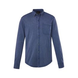 JP1880 Button Up Shirt male Blue size 3XL