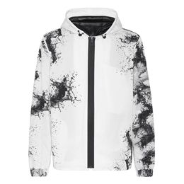 Plein Sport Between-Season Jacket 'Splash Extreme' male White size XS