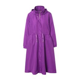 Ulla Popken Raincoat female Purple size 50-52