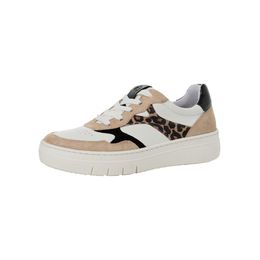 Tamaris Sneaker Damen Gr&ouml;&szlig;e 42 umbra / cappuccino / schwarz / wei&szlig; Sommerschuhe