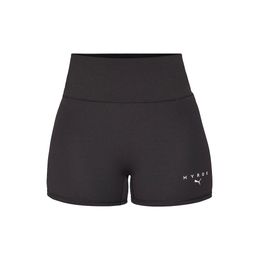 Puma Sportshorts 'Puma X HYROX SHAPELUXE 3' Damen Gr&ouml;&szlig;e XL schwarz / wei&szlig;
