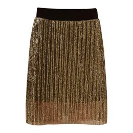Tooche Skirt female Gold size S
