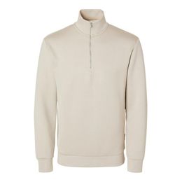 Selected Sweatshirt Herren Gr&ouml;&szlig;e S creme