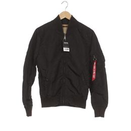 Alpha Industries Jacke Herren Gr&ouml;&szlig;e S Second Hand schwarz