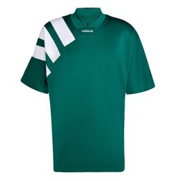 adidas originals T-Shirt 'Adicolor' Herren Gr&ouml;&szlig;e S dunkelgr&uuml;n / wei&szlig;