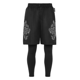 Plein Sport Sporthose 'Tiger' Herren Gr&ouml;&szlig;e XXXL dunkelgrau / schwarz / wei&szlig;