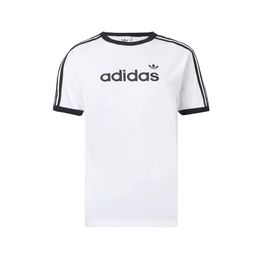 adidas originals T-Shirt 'Linear' Damen Gr&ouml;&szlig;e XL schwarz / wei&szlig;