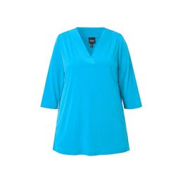 Ulla Popken Shirt female Blue size 58-60