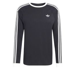 adidas originals Shirt '3-STRIPES LONGSLEEVE' male size M Black / White