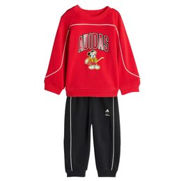 Adidas Sportswear Trainingsanzug 'Disney Micky Maus' Jungen Gr&ouml;&szlig;e 80 curry / rot / schwarz / wei&szlig;