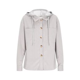 Swirly Between-Season Jacket female Grey size S