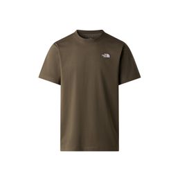 The North Face Shirt 'Evolution Simple Dome' male size XXL Dark green / White