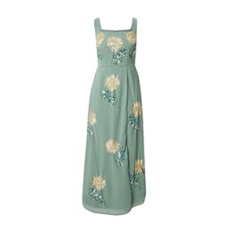 MAYA DELUXE Kleid Damen Gr&ouml;&szlig;e 40 pastellgr&uuml;n / wei&szlig; Sommerkleid