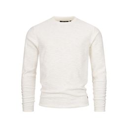 INDICODE Jeans Sweater ' Macedonio ' male White size S