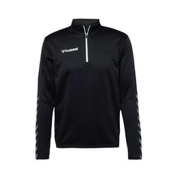 Hummel Sportsweatshirt 'Authentic' Herren Gr&ouml;&szlig;e S grau / schwarz / wei&szlig;