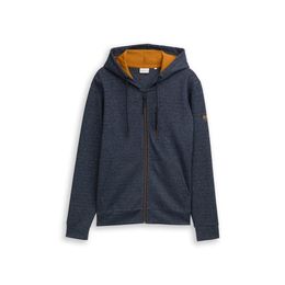 Tom Tailor Zip-Up Hoodie male Blue size S