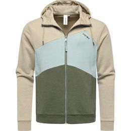 Ragwear Zip-Up Hoodie 'Wilso' male Beige size XL