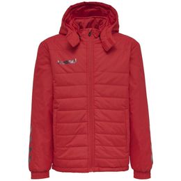 Hummel Jacke 'Bench' Jungen Gr&ouml;&szlig;e 140 dunkelblau / rot