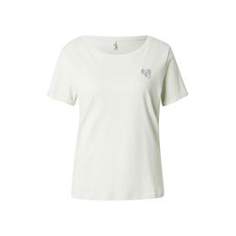 Only T-Shirt 'ONLKita' Damen Gr&ouml;&szlig;e M pastellgr&uuml;n / silber