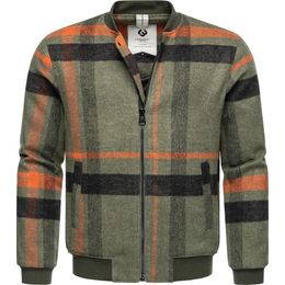 Ragwear Jacke 'Merrbo' Herren Gr&ouml;&szlig;e L anthrazit / oliv / orange