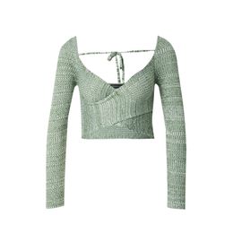 Trendyol Pullover Damen Gr&ouml;&szlig;e M gr&uuml;nmeliert