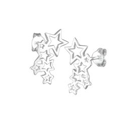 Elli Earrings 'Astro, Sterne' female Silver size One Size