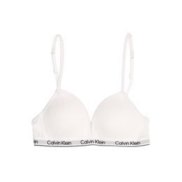 Calvin Klein Underwear BH M&auml;dchen Gr&ouml;&szlig;e 152/164 grau / schwarz / wollwei&szlig;