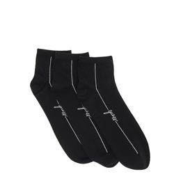 Guess Socken Damen Gr&ouml;&szlig;e 35/38 schwarz / wei&szlig;