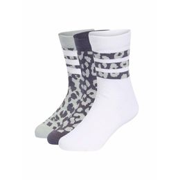adidas Performance Sportsocken M&auml;dchen Gr&ouml;&szlig;e 37/39 anthrazit / pastellgr&uuml;n / wei&szlig;