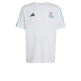adidas Performance Performance Shirt 'Mercedes-AMG Petronas Formula 1 Team Dna' male size XS Aqua / Black / White