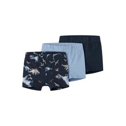 name it Boxershorts Jungen Gr&ouml;&szlig;e 86 navy / hellblau / grau