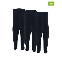 Ewers 3er-Set: Strumpfhosen in Schwarz - 50% | Gr&ouml;&szlig;e 74 | Babysocken-strumpfhosen