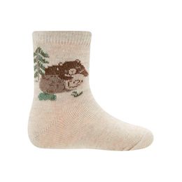 MaxiMo Socken "B&auml;ren" in Beige - 27% | Gr&ouml;&szlig;e 56-68 | Babysocken-strumpfhosen