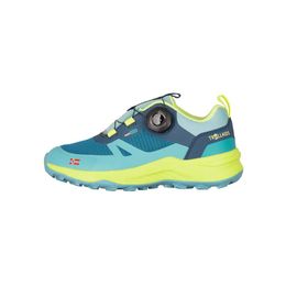 Trollkids Wanderschuhe "Trollfjord" in Hellblau/ Gr&uuml;n/ Blau - 38% | Gr&ouml;&szlig;e 41 | Kinder-outdoor-sport-schuhe