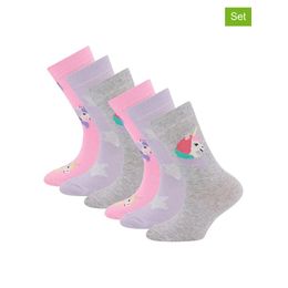 Ewers 6er-Set: Socken in Pink/ Grau/ Lila - 45% | Gr&ouml;&szlig;e 23-26 | Babysocken-strumpfhosen