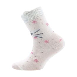 MaxiMo Socken in Wei&szlig;/ Rosa - 40% | Gr&ouml;&szlig;e 19-22 | Babysocken-strumpfhosen