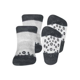 Ewers Krabbelsocken in Grau/ Anthrazit - 34% | Gr&ouml;&szlig;e 17/18 | Babysocken-strumpfhosen