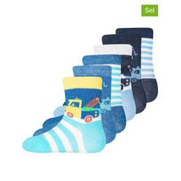 Ewers 6er-Set: Babysocken in Blau - 40% | Gr&ouml;&szlig;e 18/19 | Babysocken-strumpfhosen