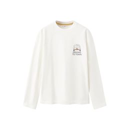 Mango Kids Shirt 'DRIVING' Jungen Gr&ouml;&szlig;e 152 braun / schwarz / offwhite
