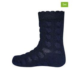 Ewers 2er-Set: Socken in Dunkelblau - 45% | Gr&ouml;&szlig;e 18/19 | Babysocken-strumpfhosen
