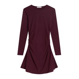 Bershka Kleid Damen Gr&ouml;&szlig;e 36 weinrot Winterkleid