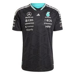 adidas Performance Funktionsshirt 'Mercedes - Amg Petronas Formula 1 Team Driver' Herren Gr&ouml;&szlig;e L aqua / schwarz / wei&szlig;