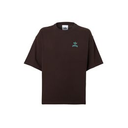 adidas originals T-Shirt 'Burget' Herren Gr&ouml;&szlig;e S hellblau / pastellgelb / schwarz
