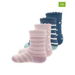 Ewers 4er-Set: Socken in Blau/ Rosa - 35% | Gr&ouml;&szlig;e 18/19 | Babysocken-strumpfhosen