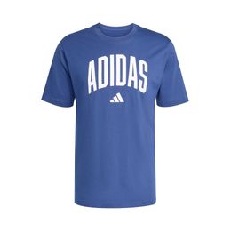 adidas Sportswear Funktionsshirt 'Collegiate Lineage' Herren Gr&ouml;&szlig;e XL dunkelblau / wei&szlig;