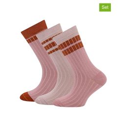 Ewers 3er-Set: Socken in Rosa/ Rot - 29% | Gr&ouml;&szlig;e 23-26 | Babysocken-strumpfhosen