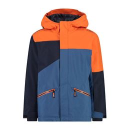 CMP Ski-/ Snowboardjacke in Blau/ Orange - 64% | Gr&ouml;&szlig;e 98 | Kinder-outdoor-jacken