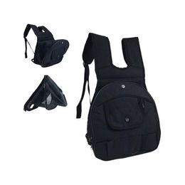 GLORIA Tiertransport-Rucksack in Schwarz - (B)30 x (H)34 x (Z)20 cm - 80% |
