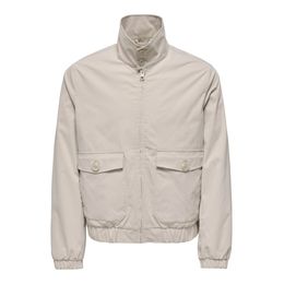 Only & Sons Only & Sons Jacke 'ONSRON' Herren Gr&ouml;&szlig;e M greige Sommerjacke